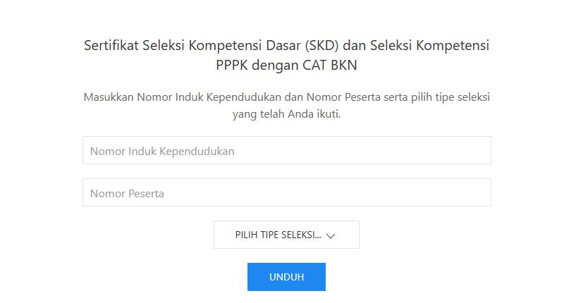 Link Download Sertifikat Nilai Seleksi Kompetensi PPPK 2024 Tahap 2, Ini Cara Ceknya!